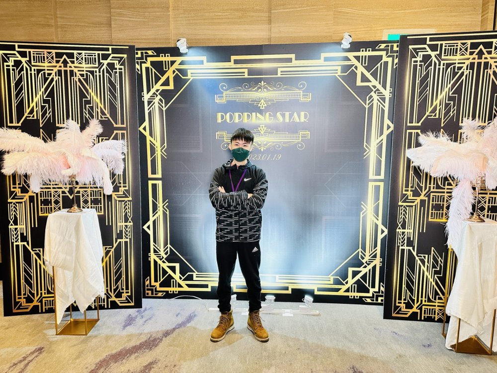 Popping Star會場佈置 - 氣球柯男團隊質感會場佈置